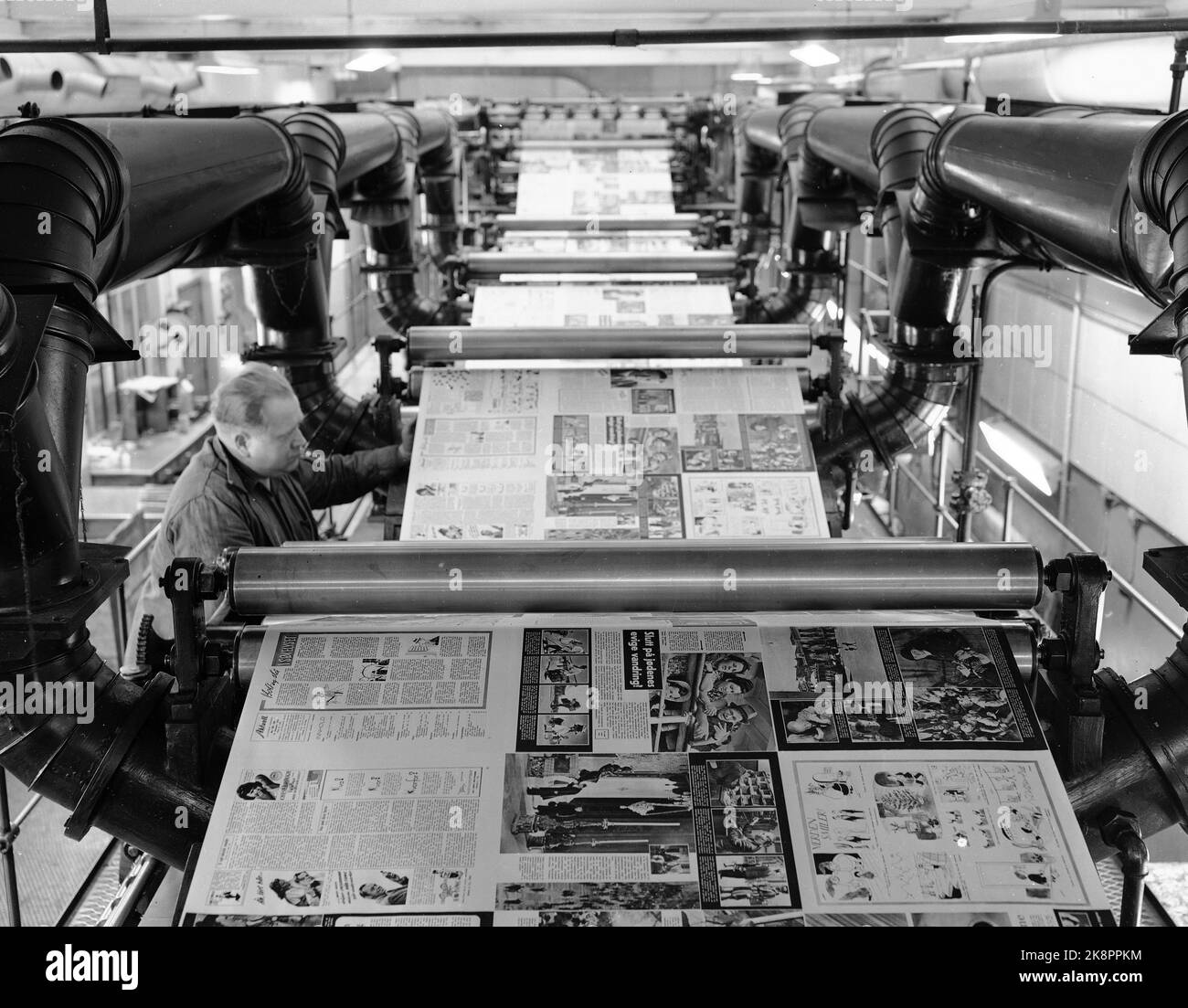 Oslo 1950 The weekly magazine "Current" is five years old, the first ...