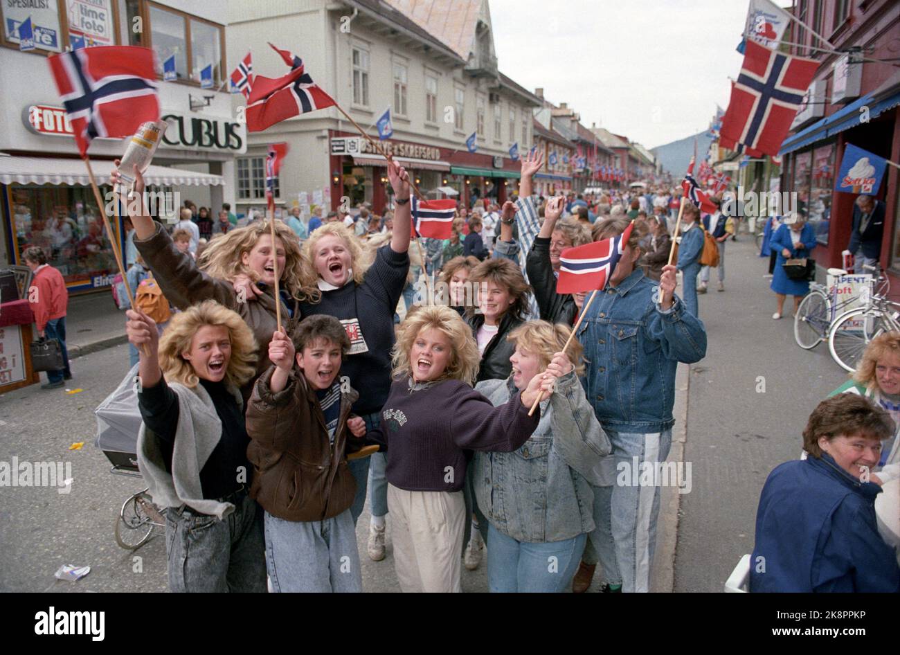 Eystein hanssen happiness olympics flag hi-res stock photography and ...