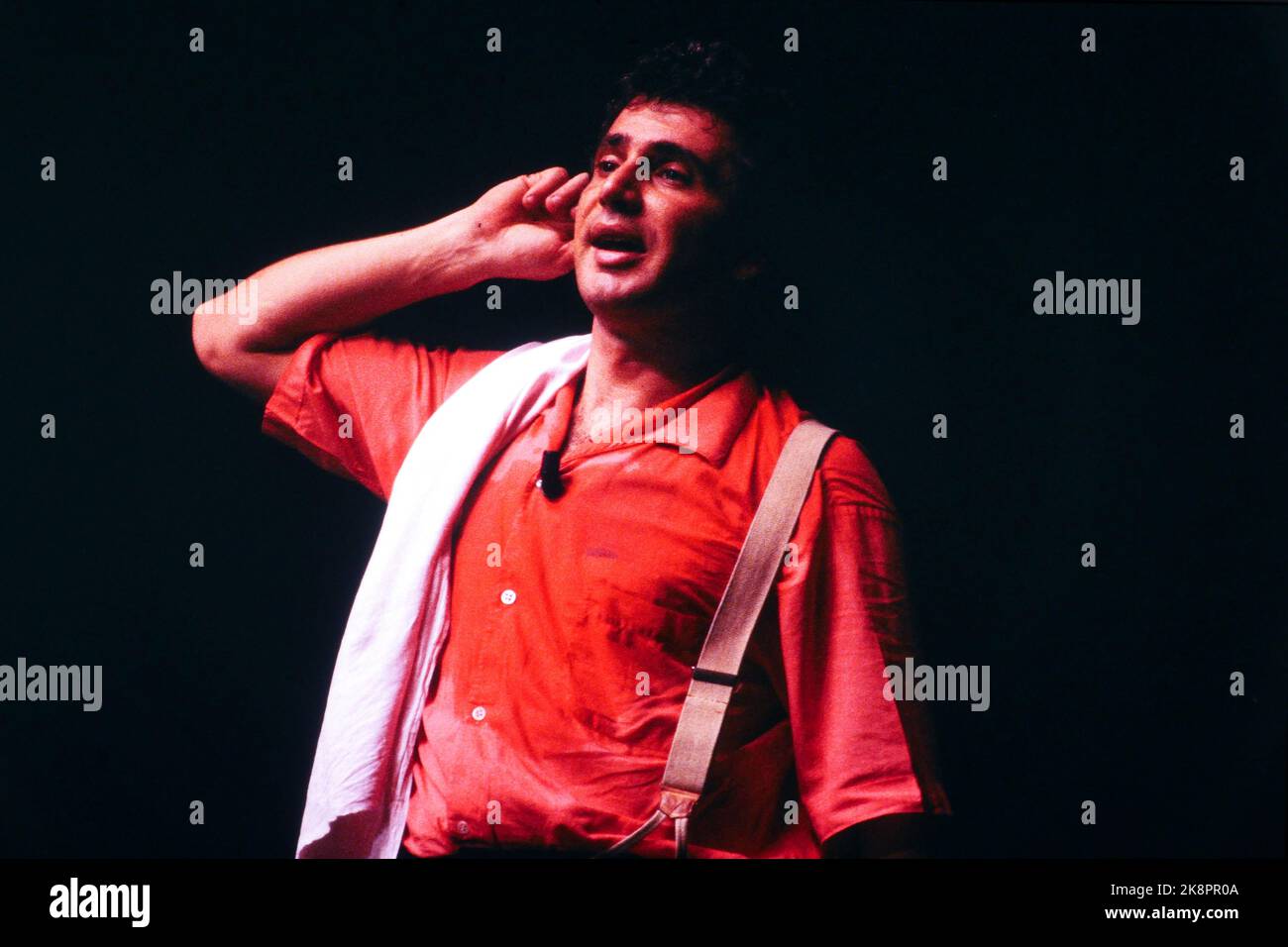 Michel Boujenah plays "The guardian angel", Lyon, France, 1988 Stock ...