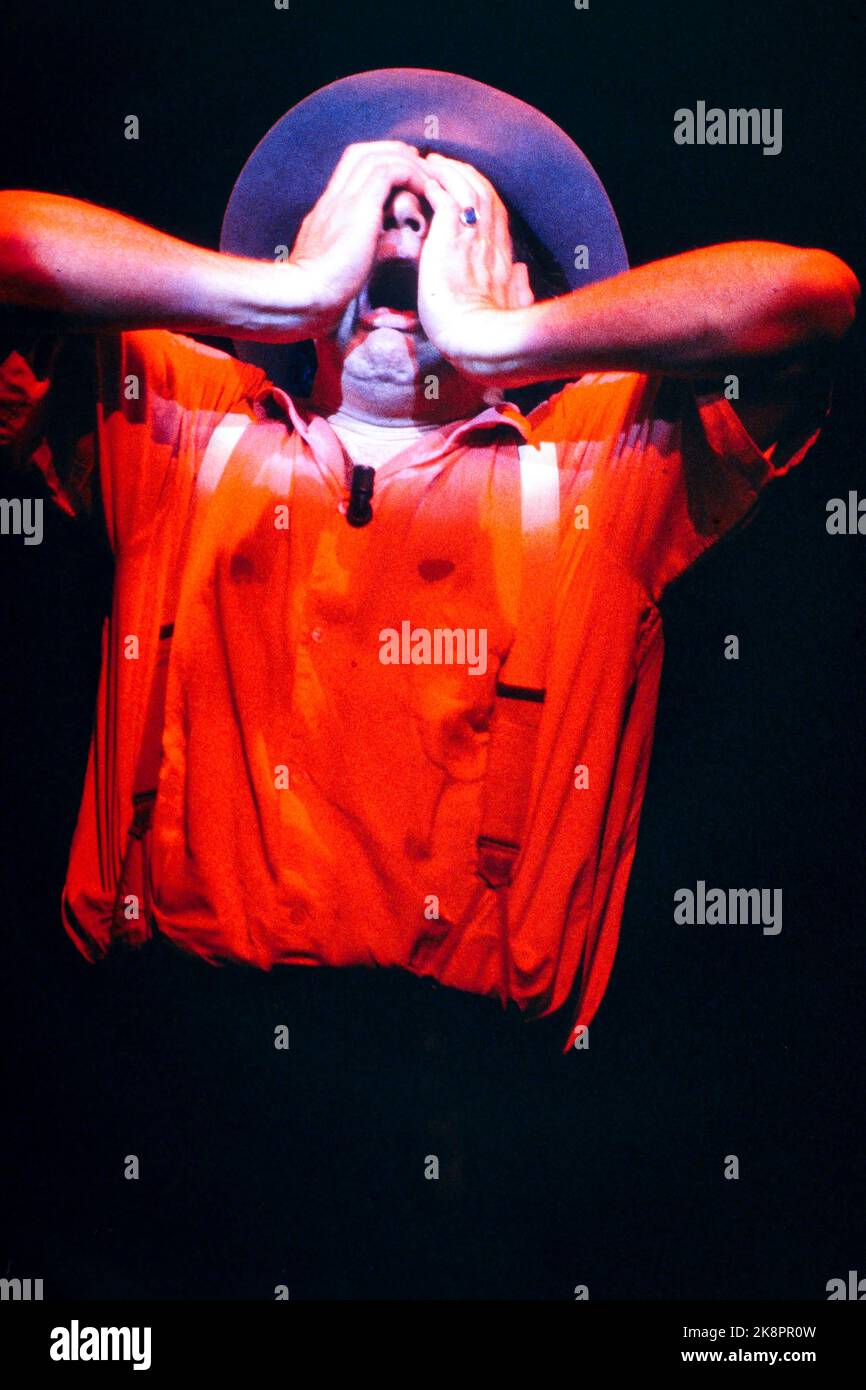 Michel Boujenah plays "The guardian angel", Lyon, France, 1988 Stock ...