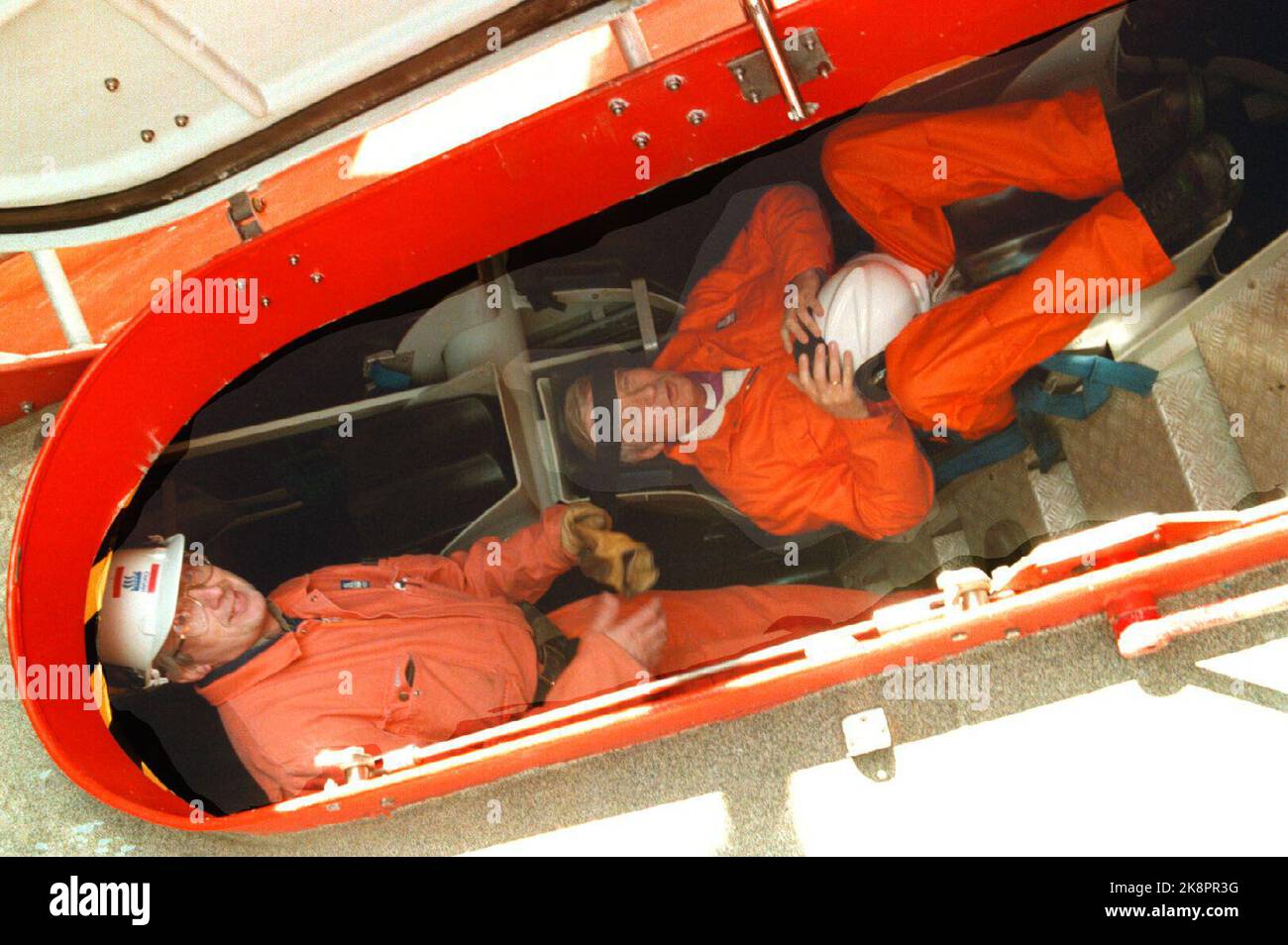 Oseberg, 19980826: Bishop Ole D. Hagesæther tried a crime boat under ...