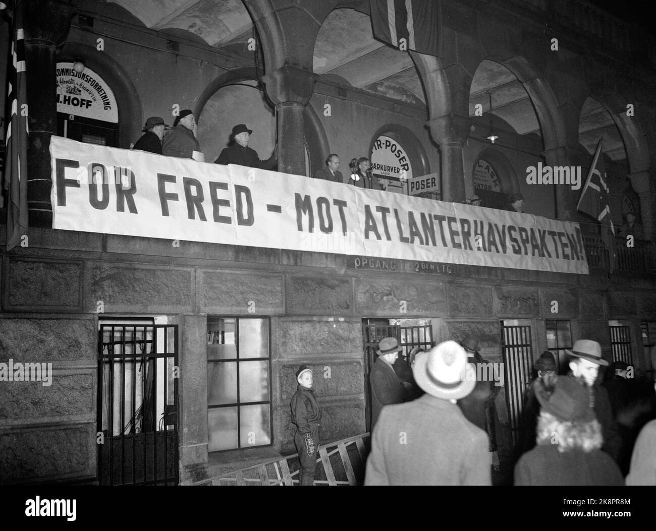 Oslo 19490129 Norway negotiates membership in the NATO / Atlantic Pact ...