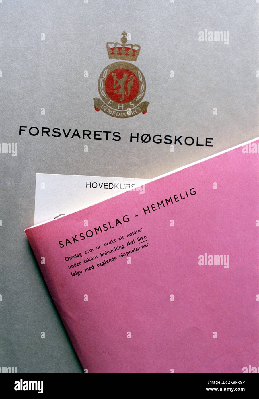 Oslo 1985: TREHOLT-SAKEN. - Rettssaken mot den spionasjetiltalte ...