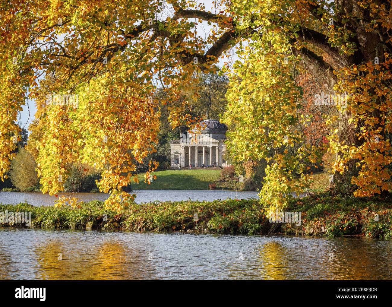 24th October 2022, Stourhead Landscape Garden, Wiltshire Beautiful ...