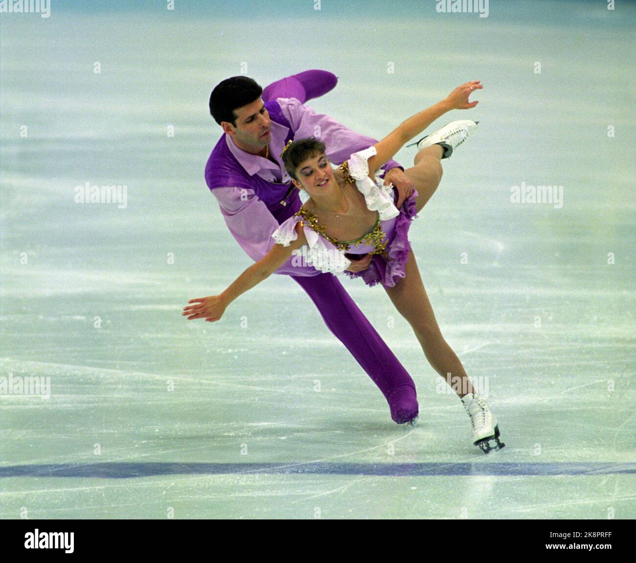 Hamar 19940215 OL 94 Lillehammer Winter Olympics at Lillehammer Figure skating / pairing Hamar ...