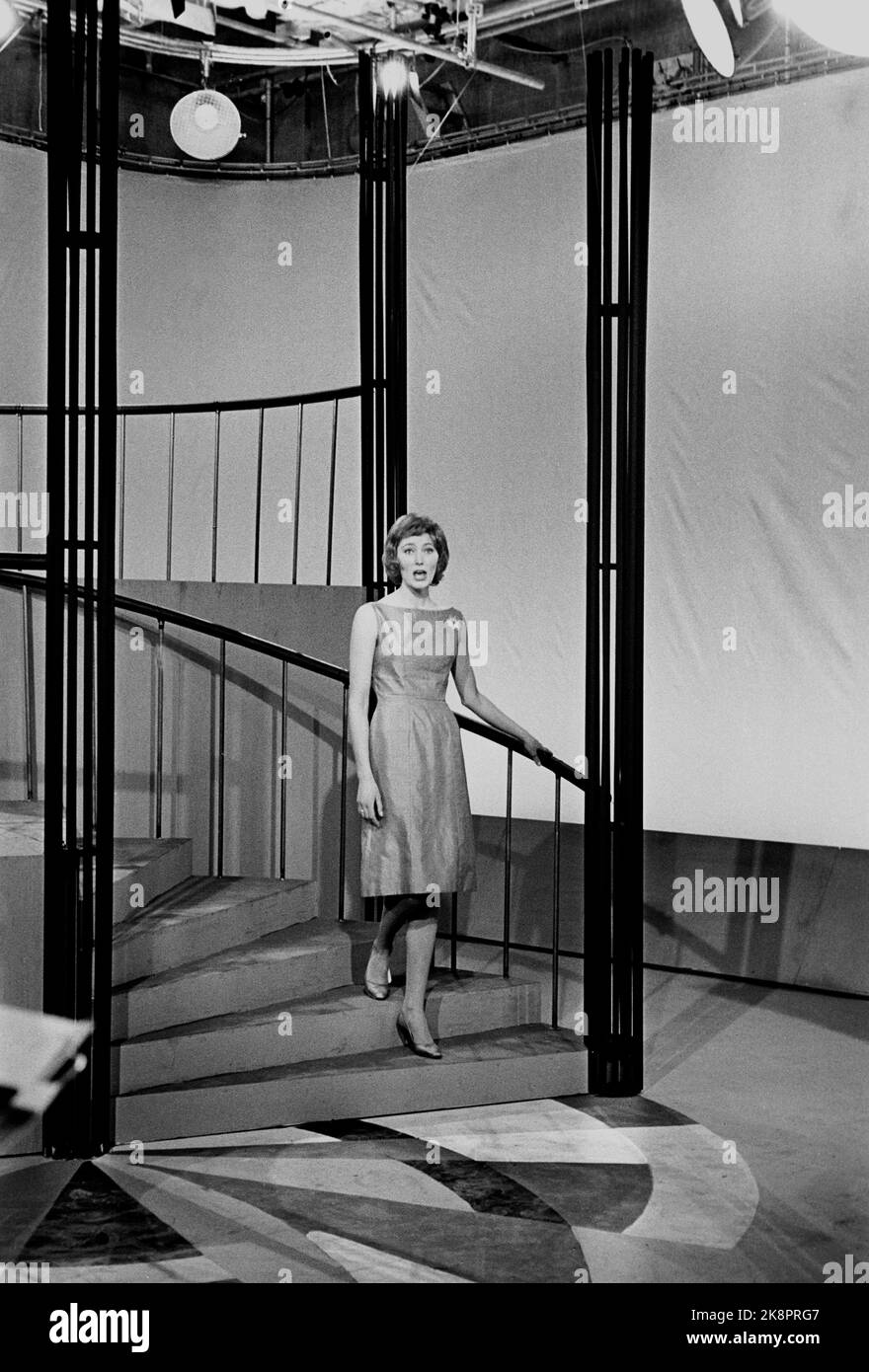 Oslo 19630210 melodi grand prix hi-res stock photography and images - Alamy