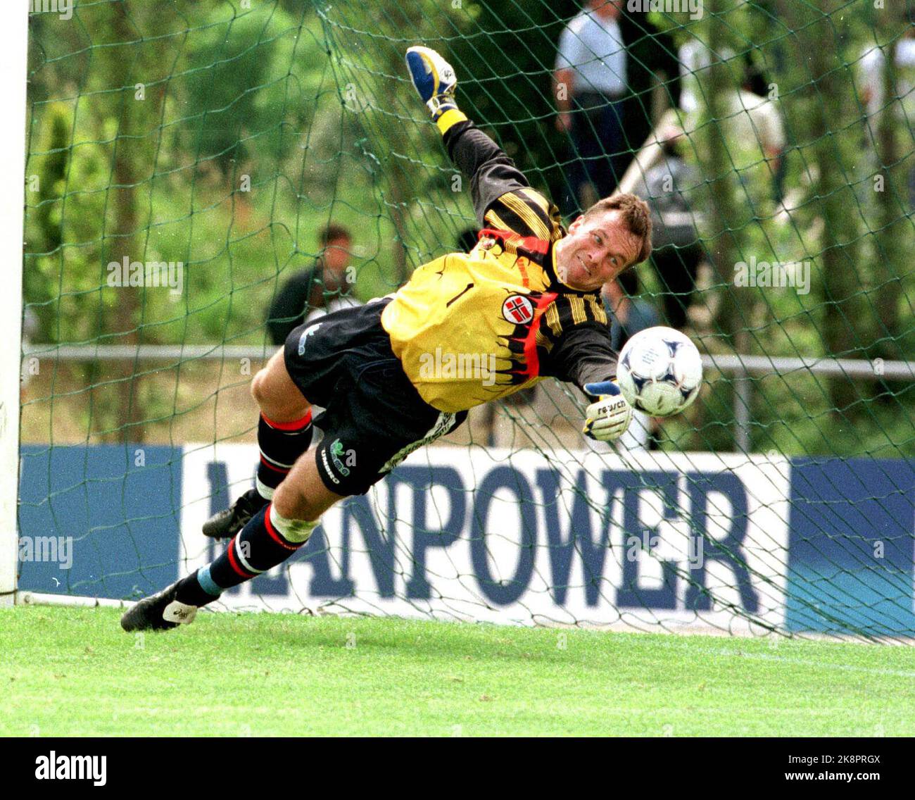 Frode grodas in action during saturdays training photo hi-res stock ...