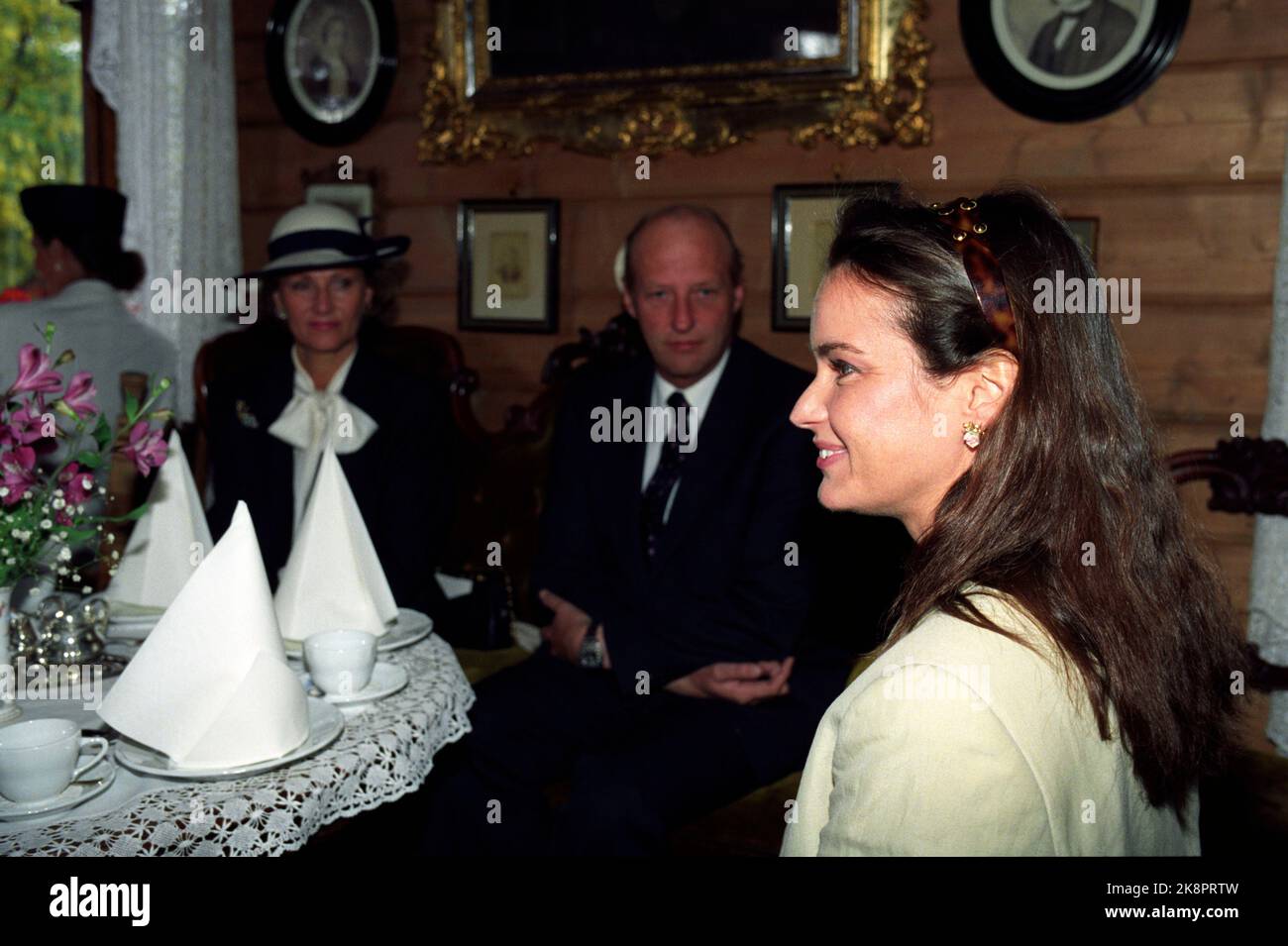 Bergen June 15, 1993. Grieg anniversary. Edward Grieg would have turned ...