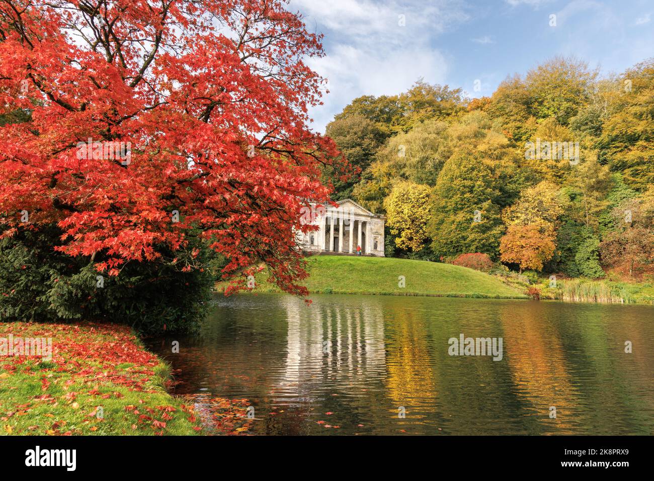 24th October 2022, Stourhead Landscape Garden, Wiltshire Beautiful ...