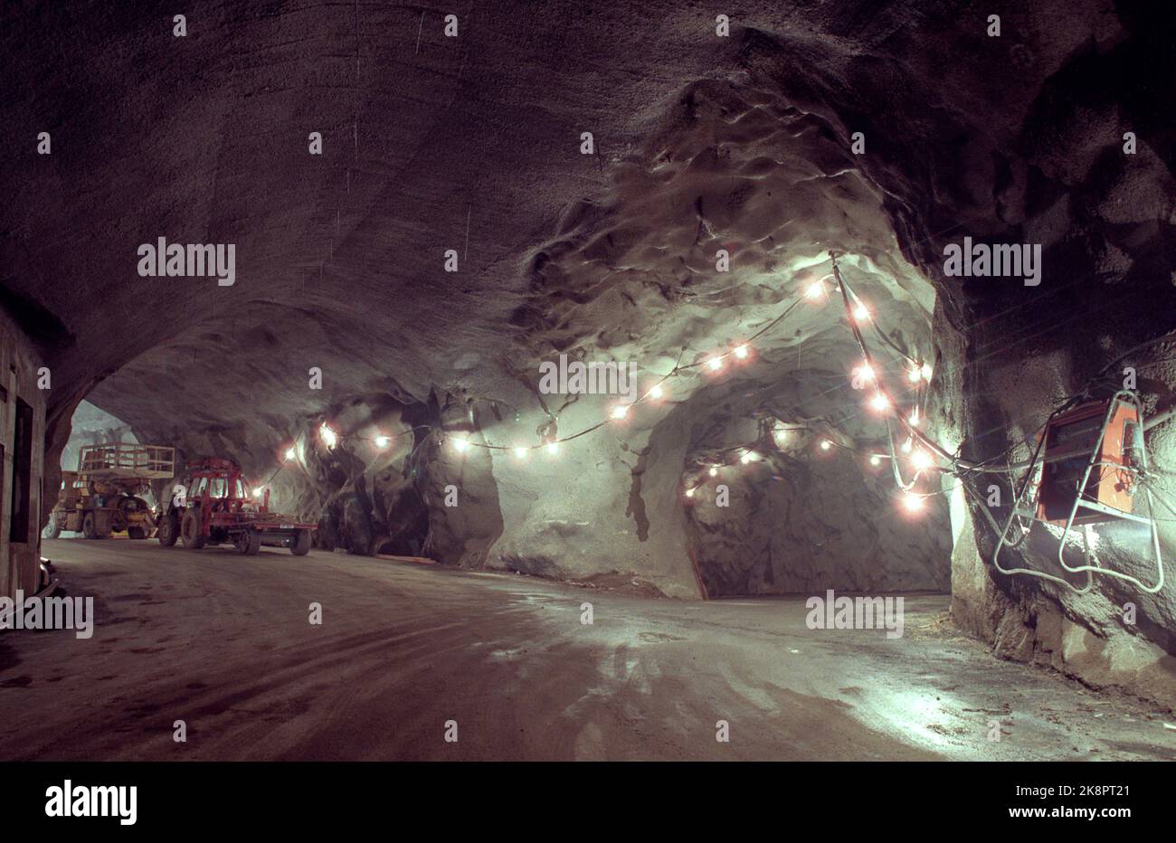 Gjovik olympic mountain hall construction work photo hi-res stock ...