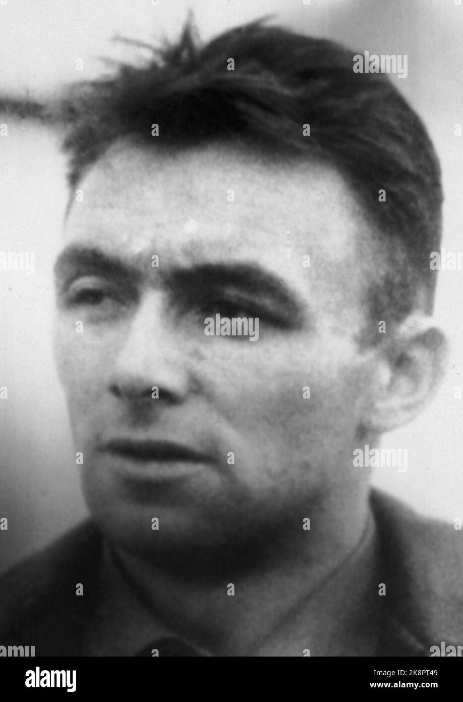 Bergen 19650204. Trawls missed. The trawler "Boye Nilsen" who is ...