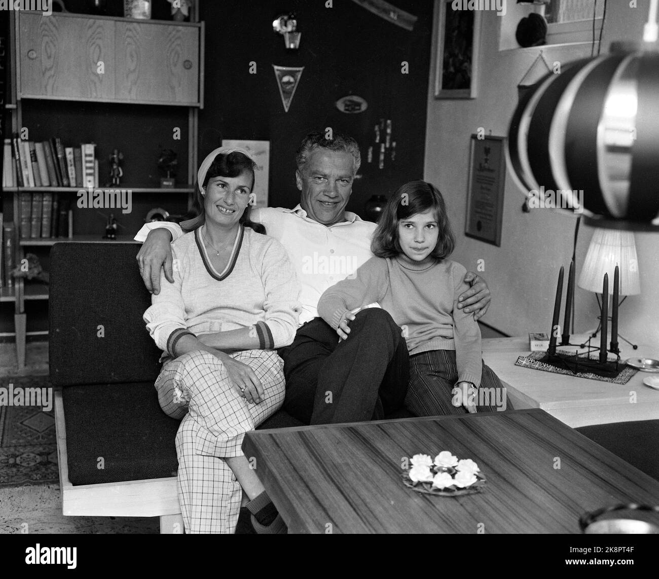 Oslo 19690602 Journalist and Turn commentator in NRK Paal Clasen. With ...