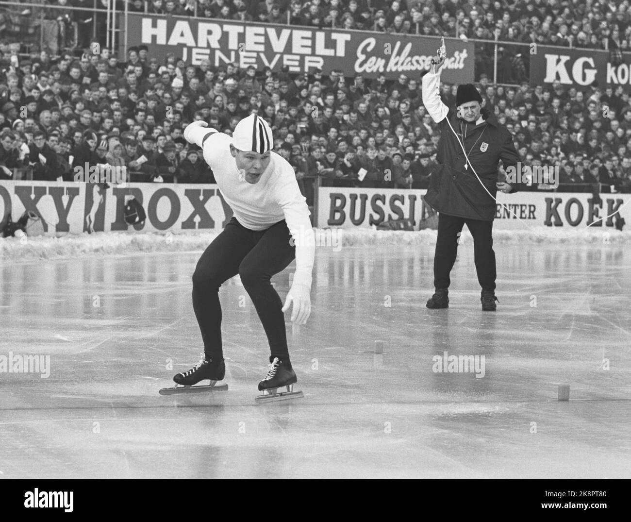 DEMER, the Netherlands 19660123. Skating European Championship 1966 ...
