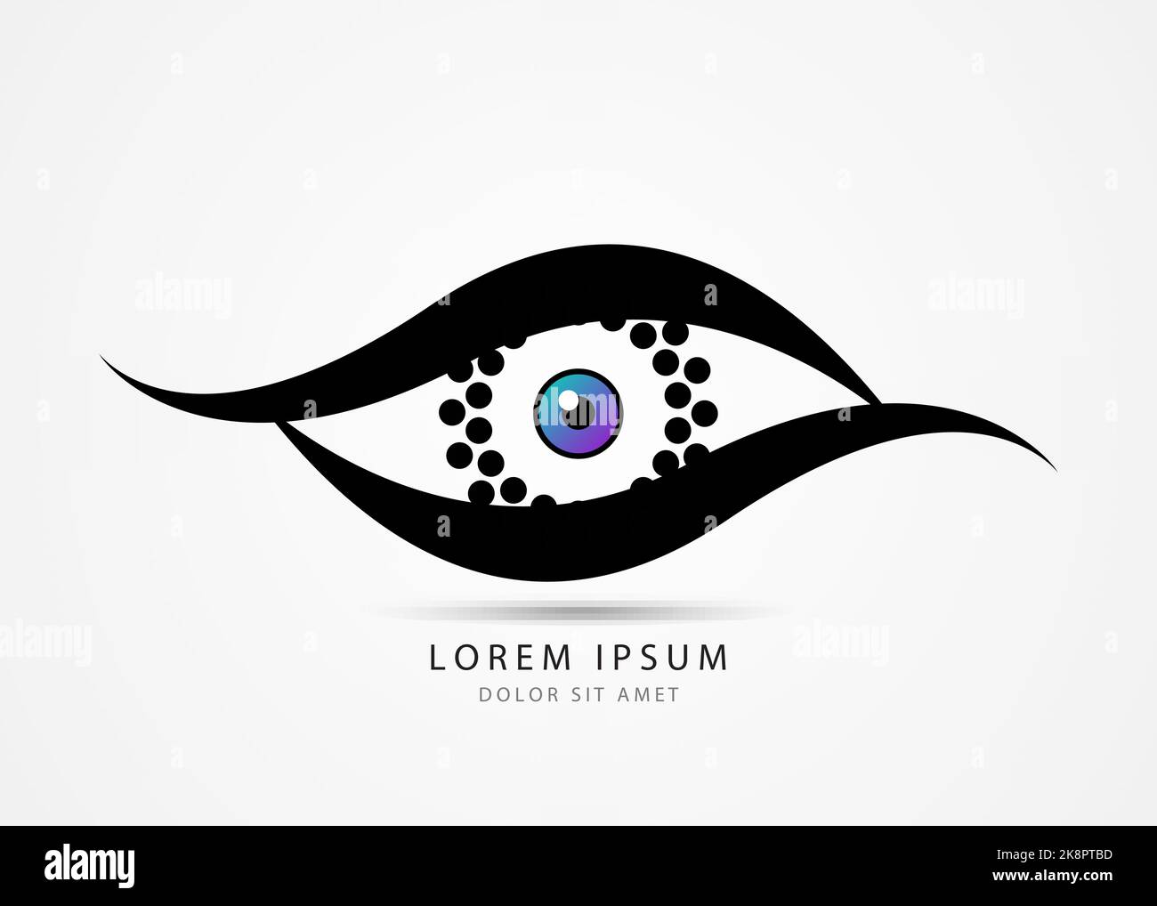 Eye symbol. Security camera concept. Vector illustration Stock Vector ...
