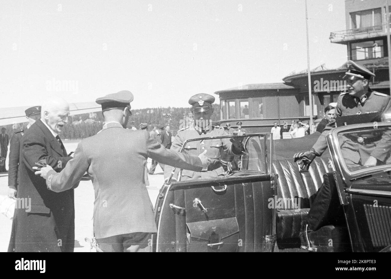 Aage kihle ntb ntb nazism airport uniform cars geography hi-res stock ...