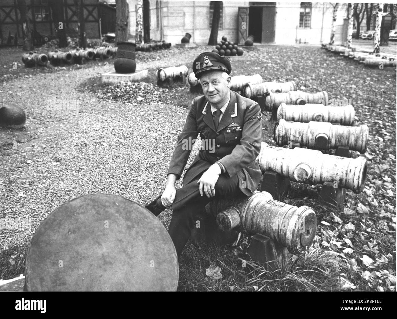 Oslo 1964 major svein blindheim photographed by old cannons photo hi ...