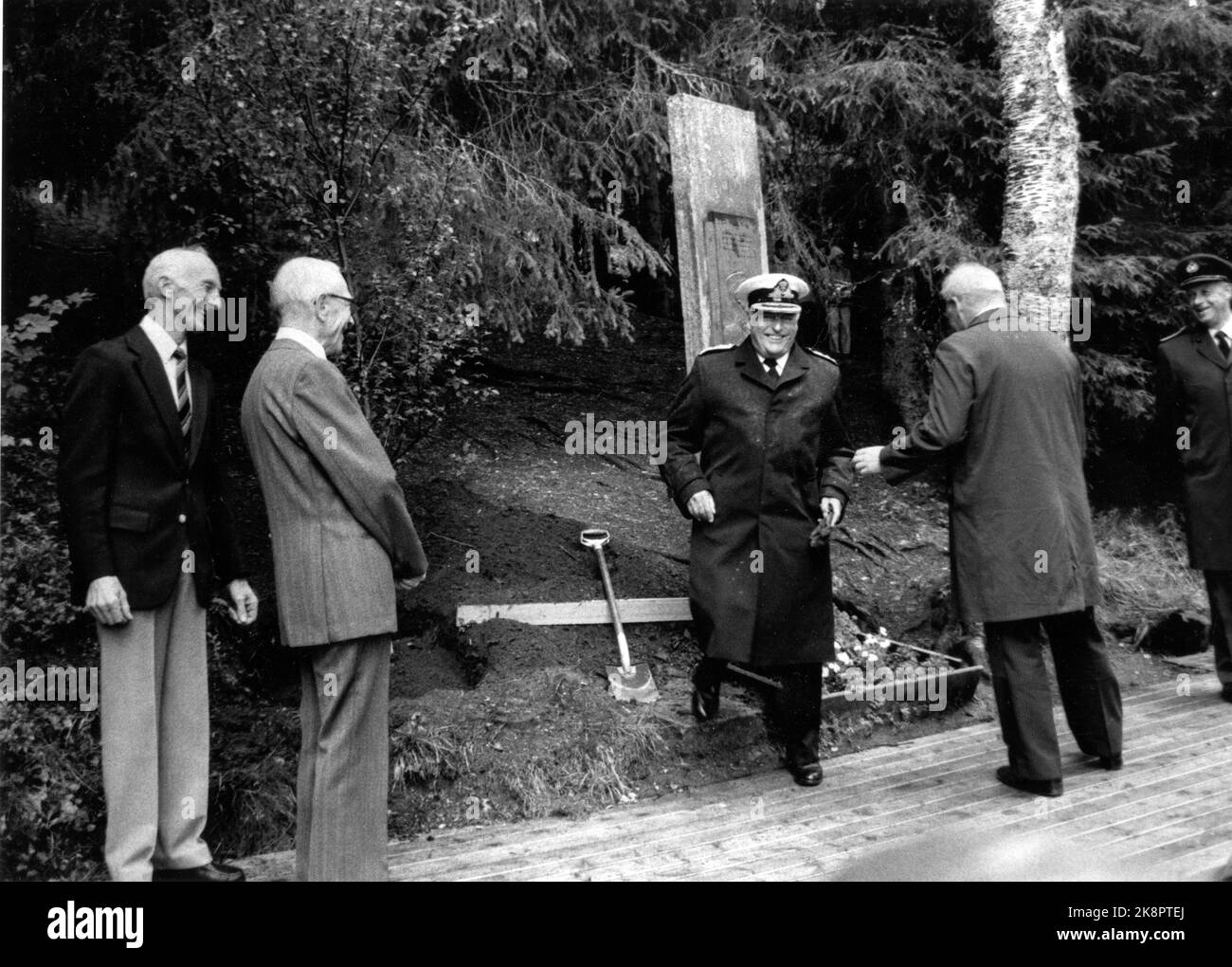 Where he has just planted a new king bjerk hi-res stock photography and ...