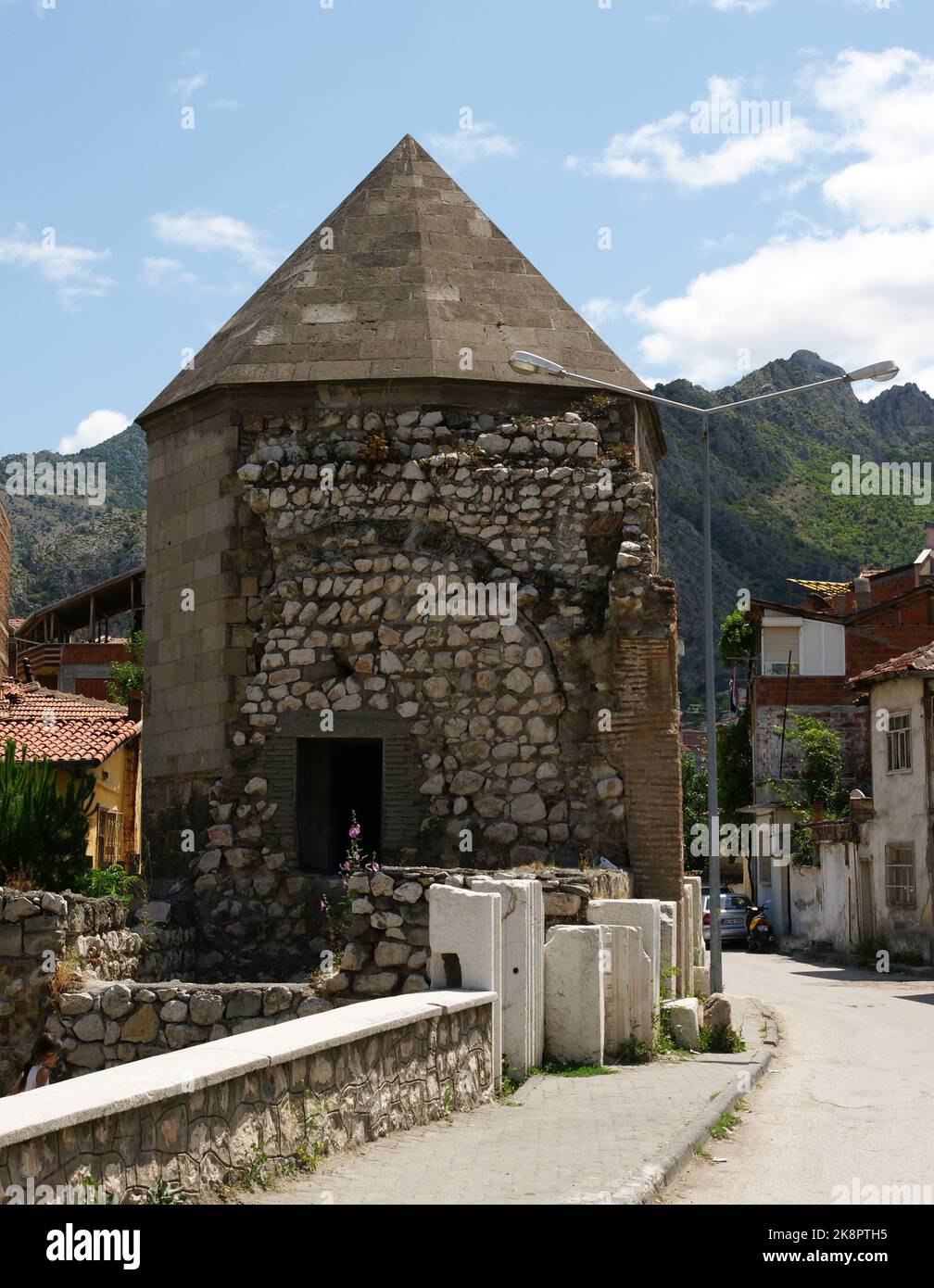 The Halifet Gazi Tomb, located in Amasya in Turkey, was built in the ...