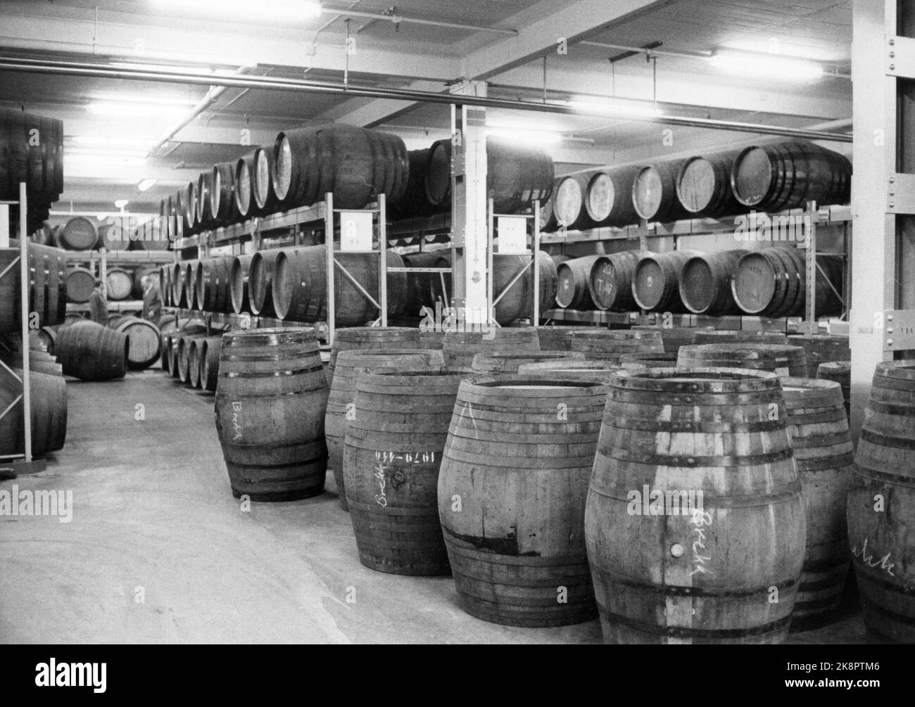 Oslo 19810929 Interior from Vinmonopolet's plant at Hasle. Here from ...