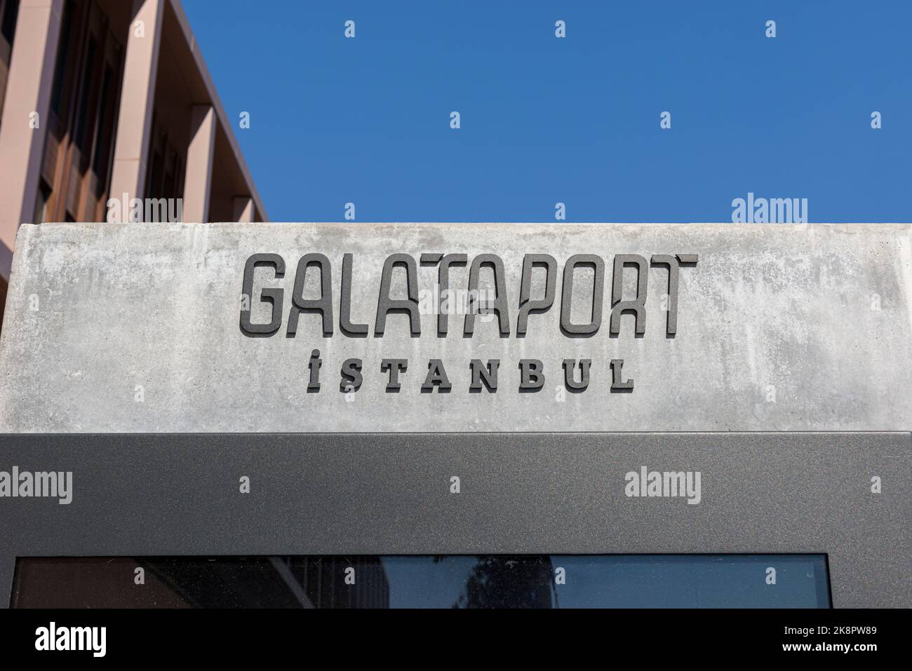 ISTANBUL, TURKEY – SEPTEMBER 24, 2022: Galataport, the new cruise port ...