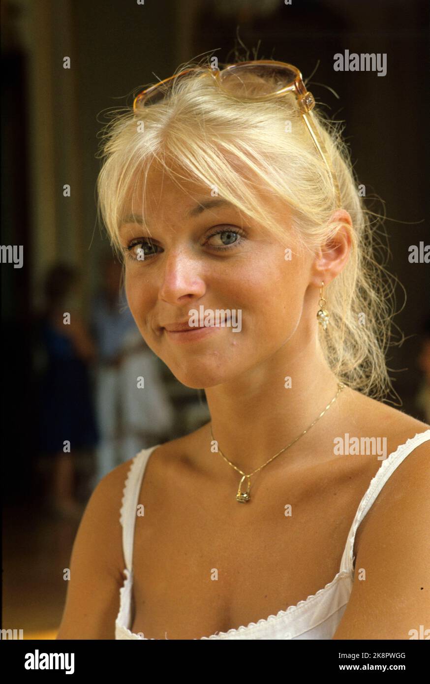 Oslo 19820809. Actor Linn Stokke photographed August 9, 1982. Photo ...