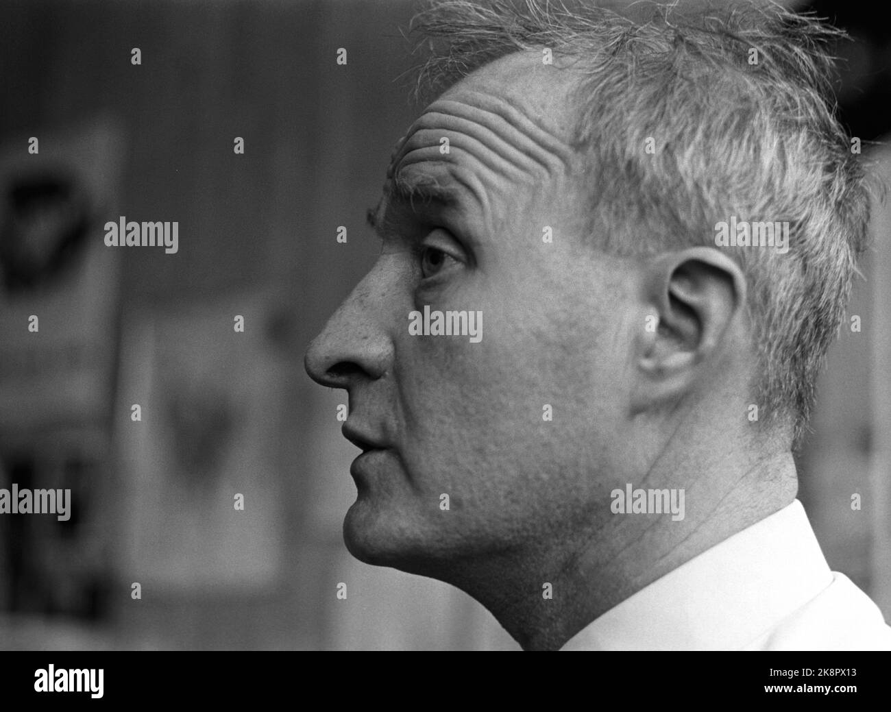 1971 artist ludvig eikaas in his studio in oslo photo hi-res stock ...