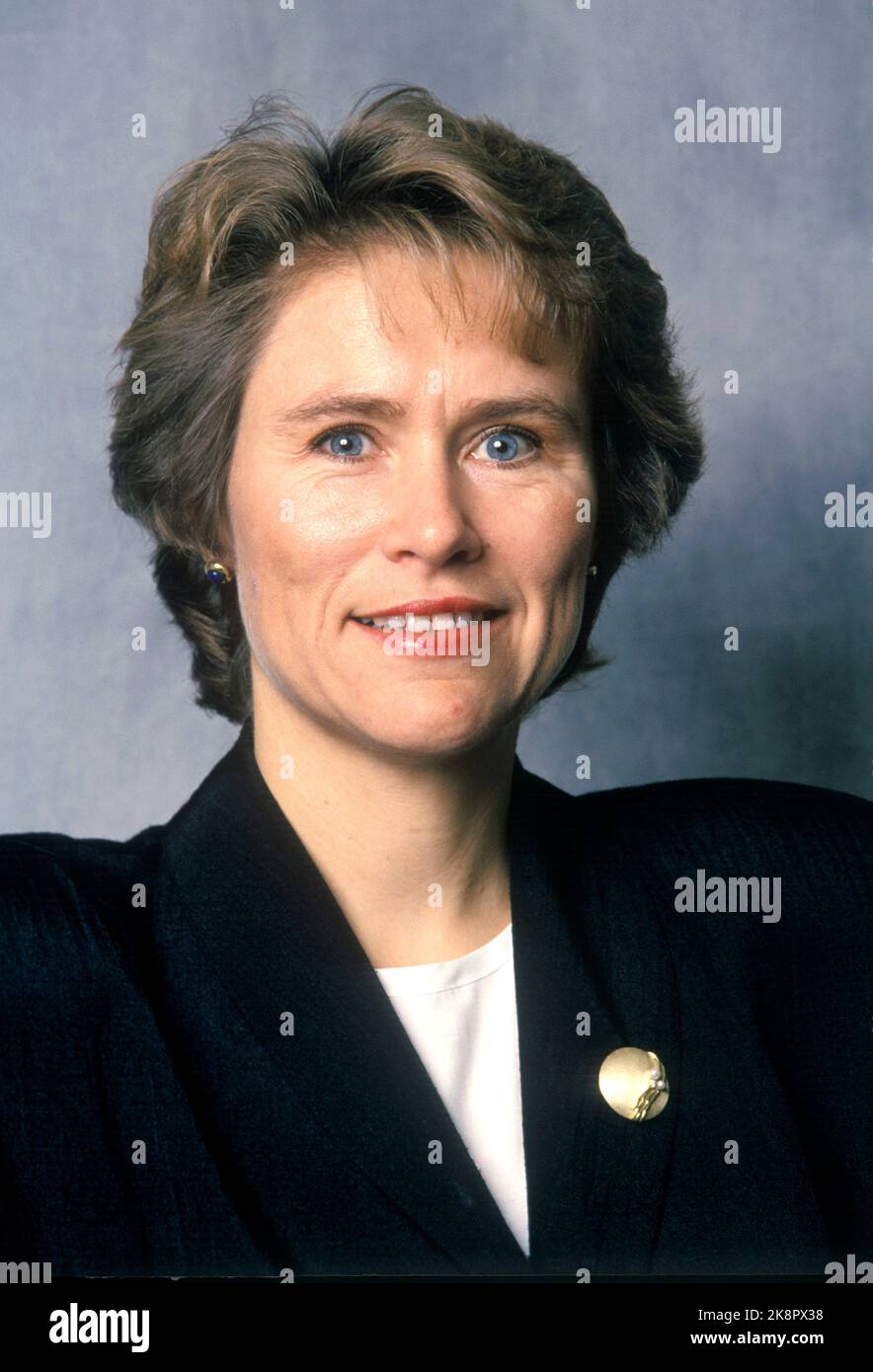 Oslo 1993115 politician grete faremo a aust agder photo hi-res stock ...