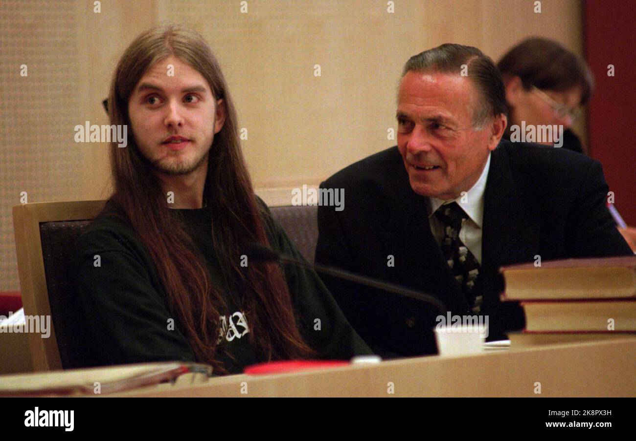 Varg Vikernes (also called "Count") in conversation with forensic ...