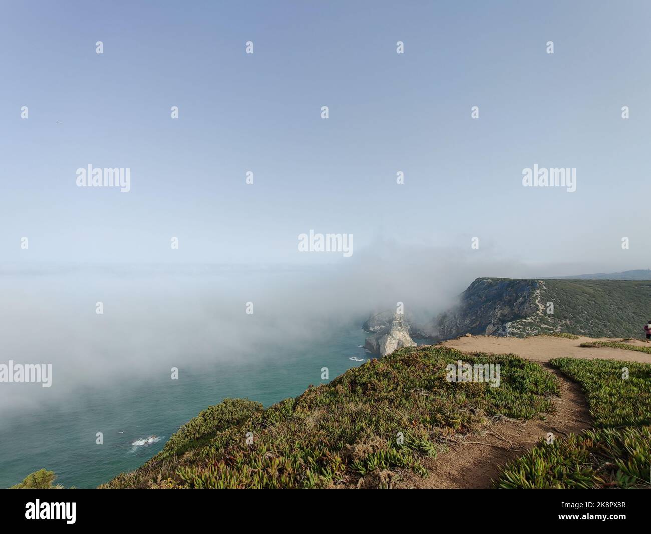 An aerial view of the beautiful Ursa beach with a cloud Stock Photo - Alamy