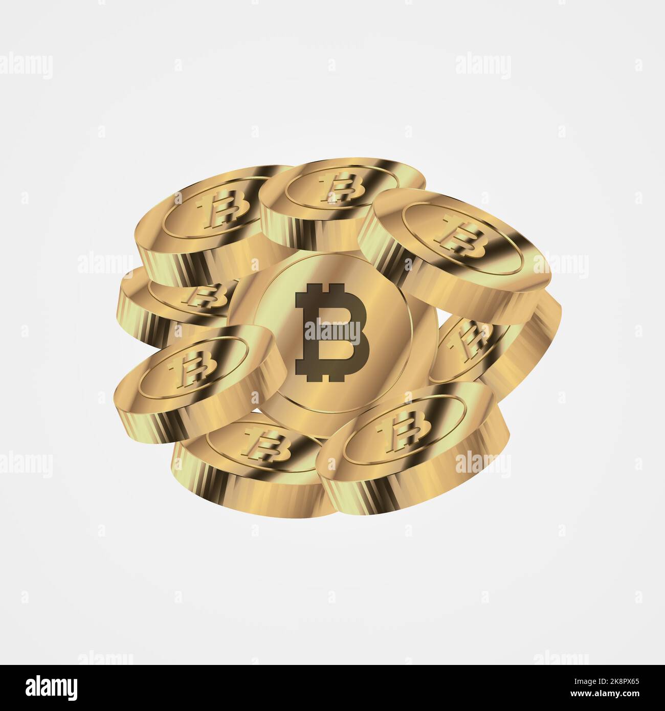 Virtual golden vector vectors hi-res stock photography and images - Alamy