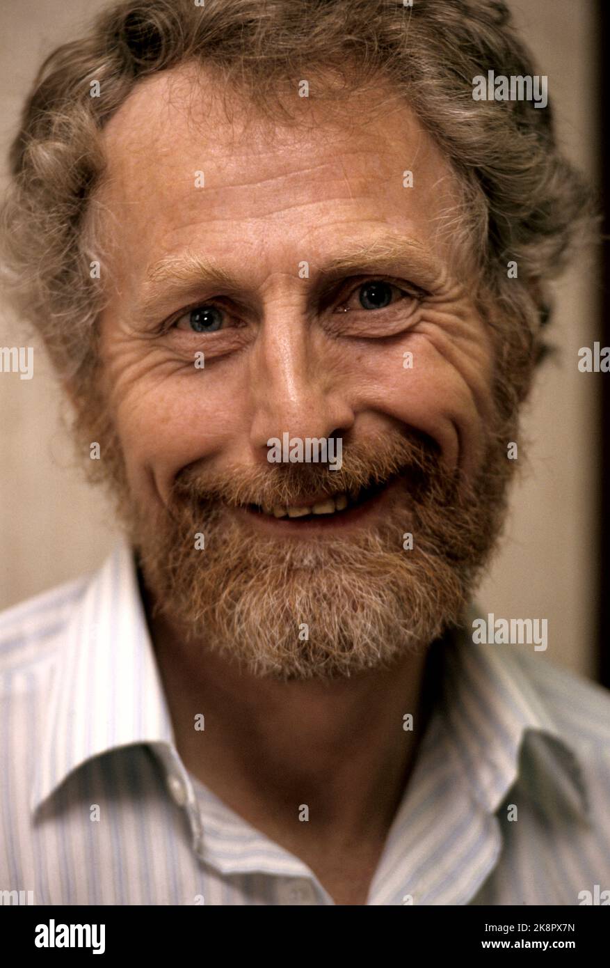 Oslo 19890712 director of the district development fund hi-res stock ...