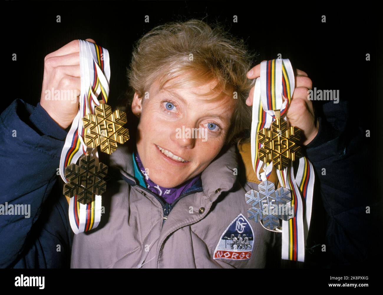 Norwegian athletes took 15 medals hi-res stock photography and images ...