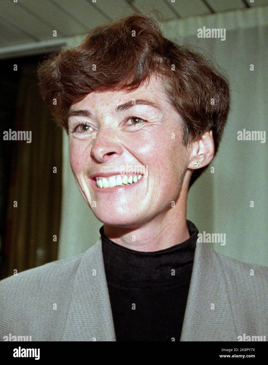 Oslo 19960930. Siri Hatlen, general manager at Henie-Onstad Art Center ...