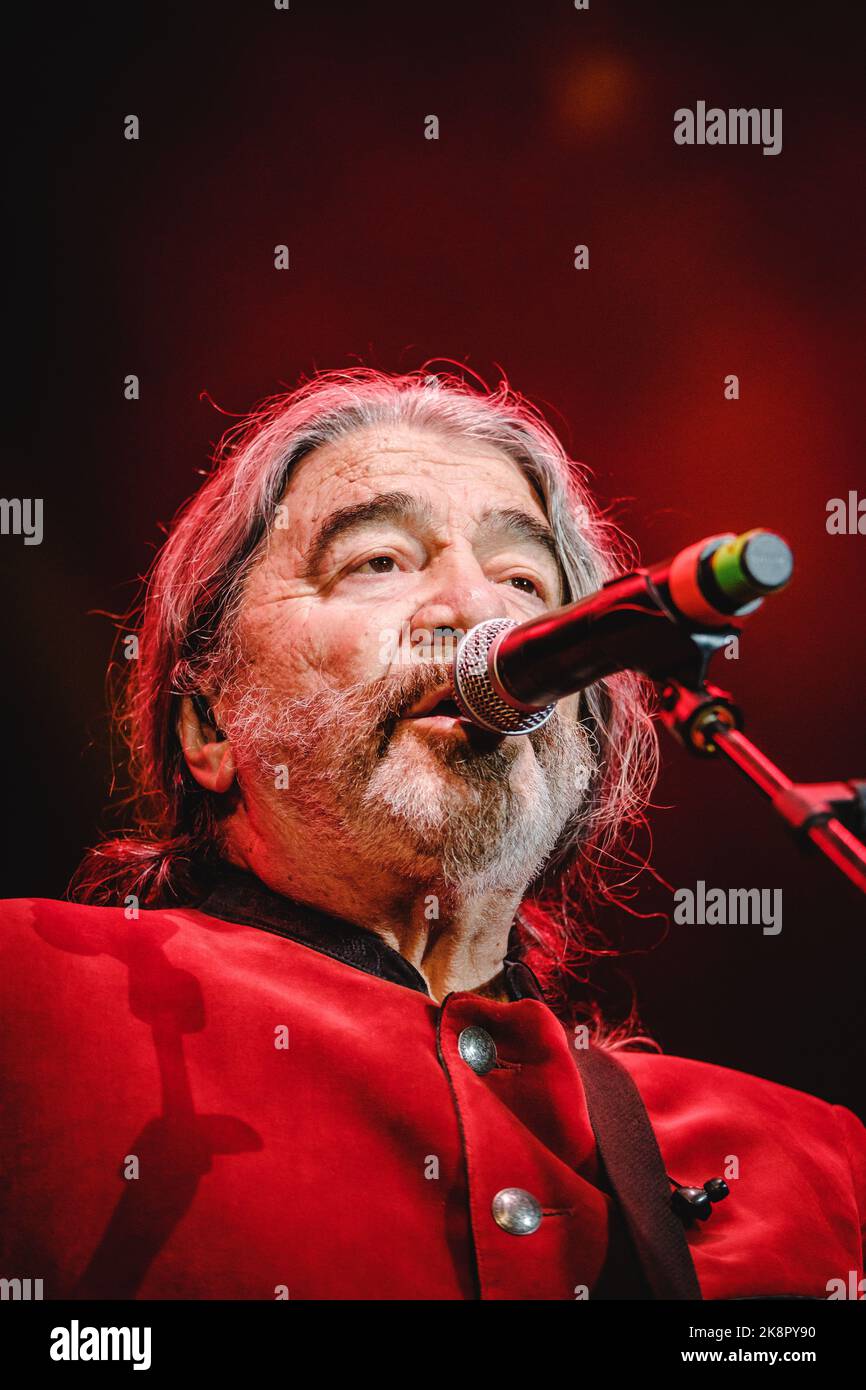 Zurich, Switzerland. 22nd, October 2022. The Italian singer, songwriter ...