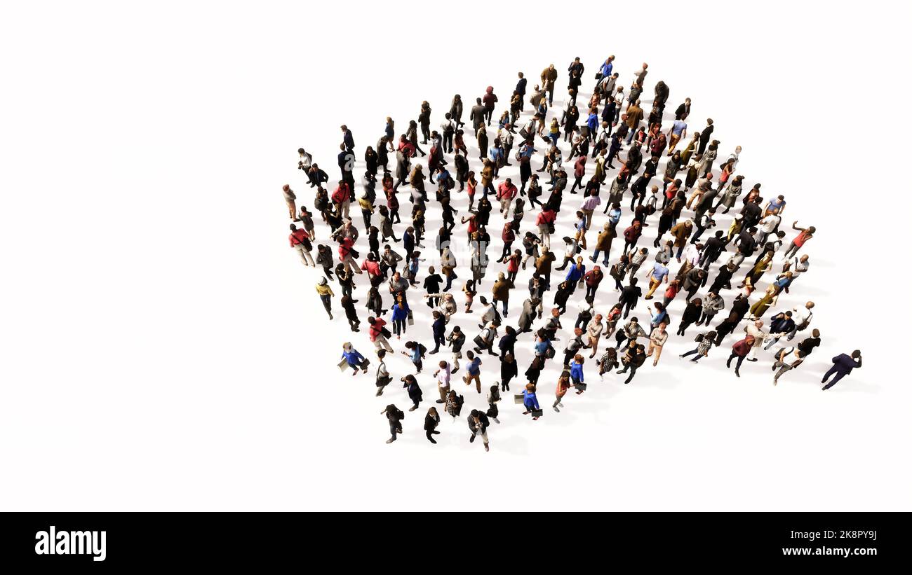 3d people talking hi-res stock photography and images - Alamy