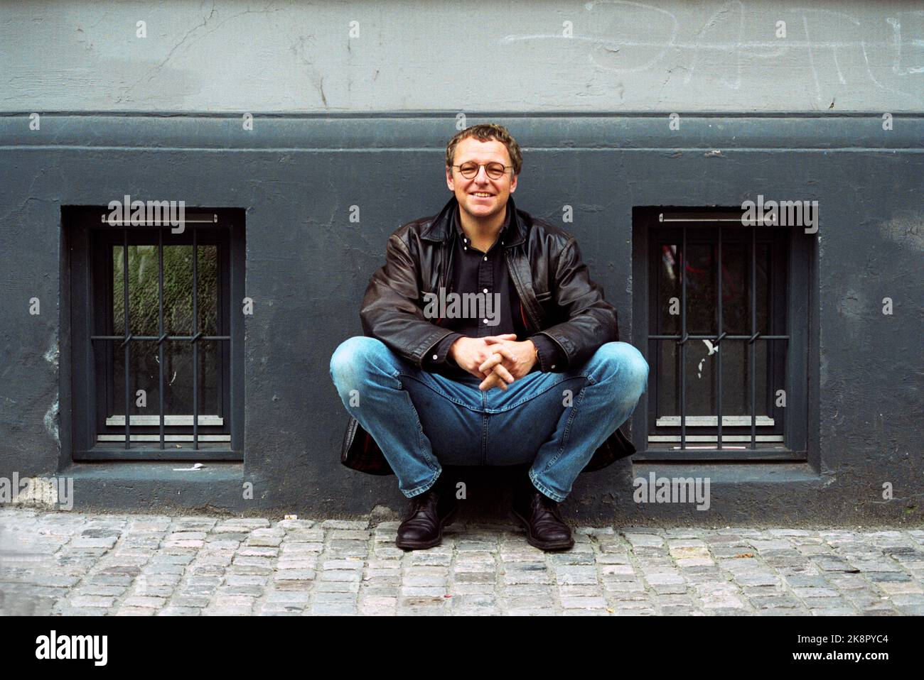 Oslo 19940922: Author Roy Jacobsen photographed in the Oslo environment ...