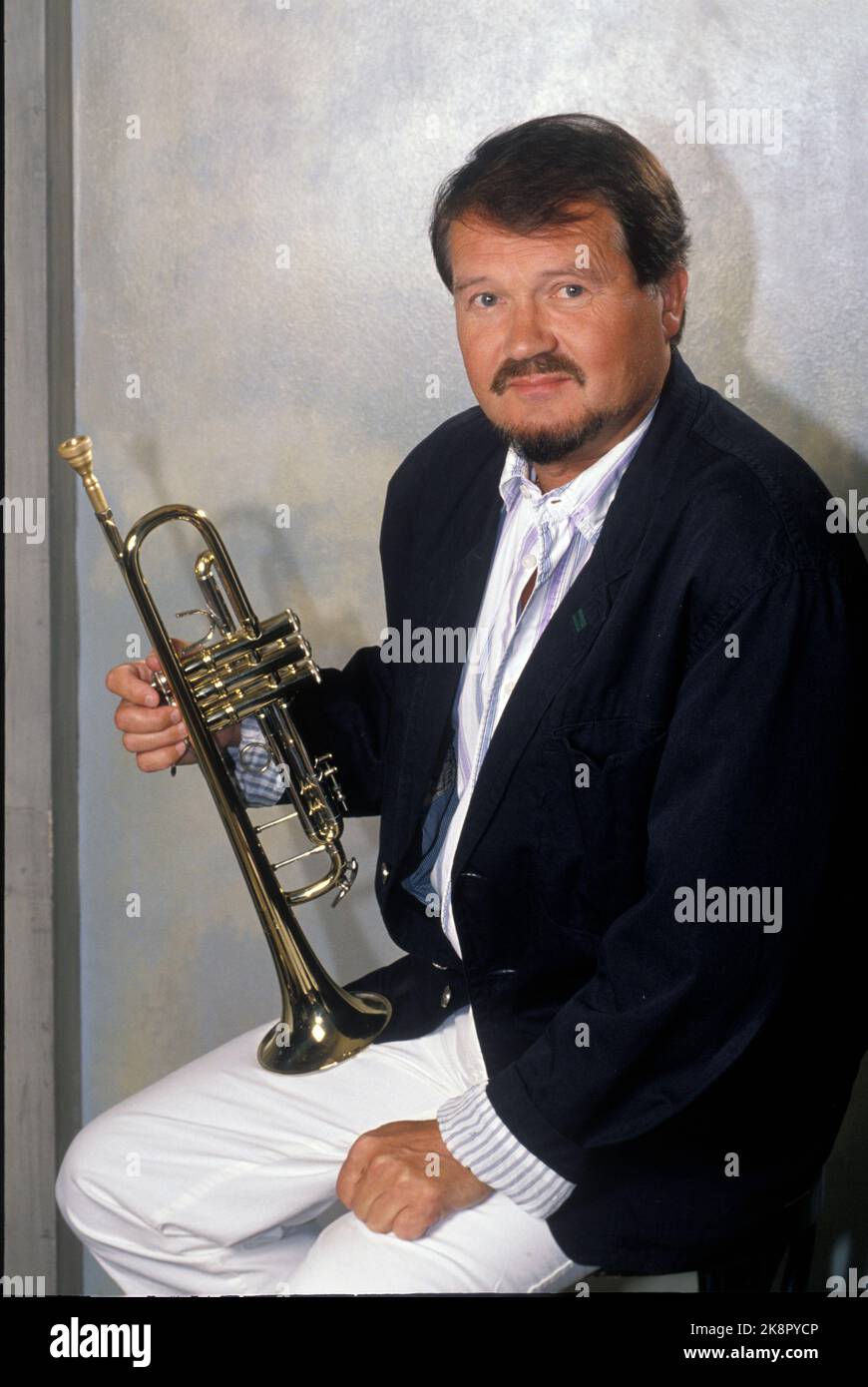 Oslo 19900815 musician finn eriksen hi-res stock photography and images ...