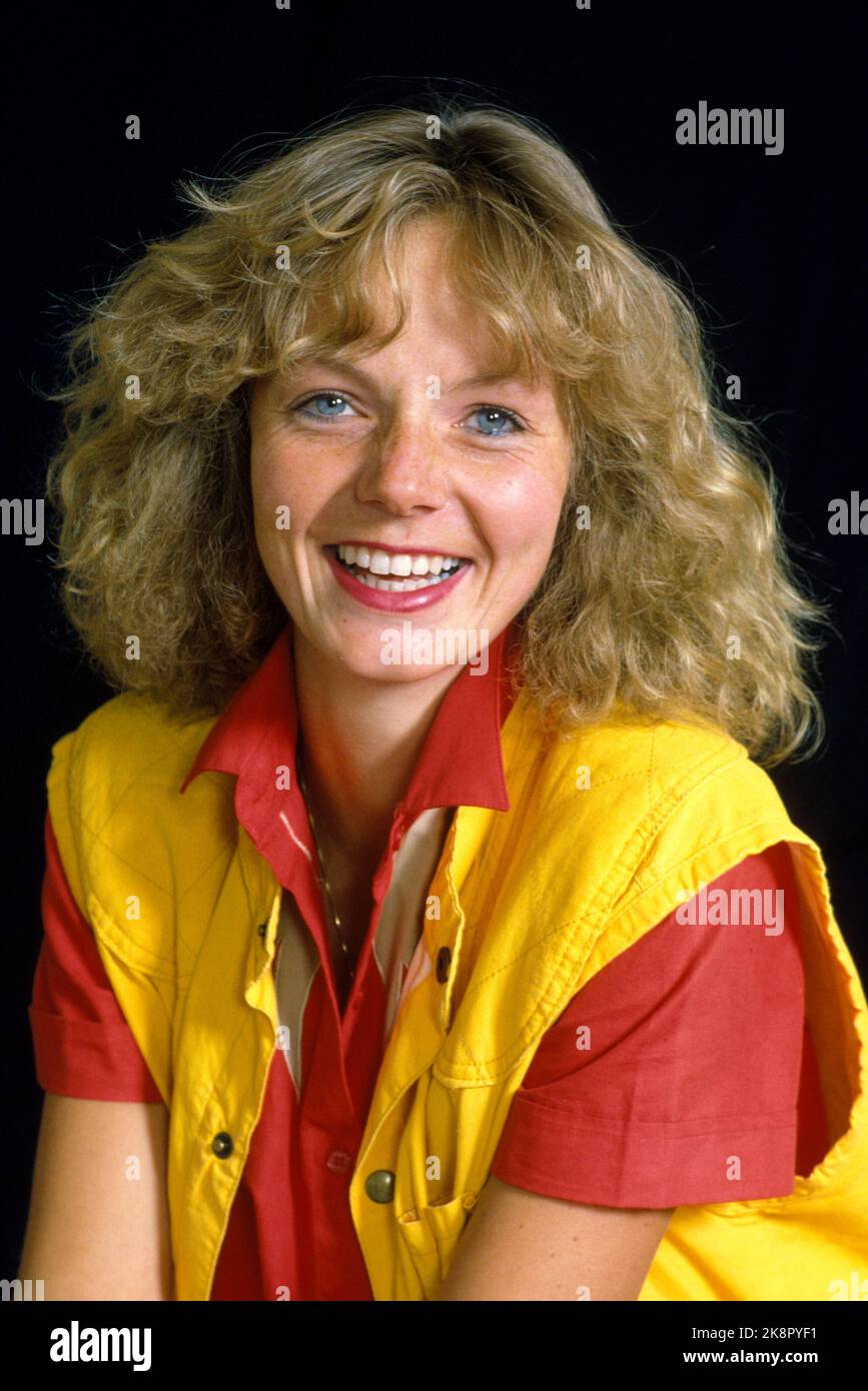 Oslo 19830815: Actor Mari Maurstad. Photo: Inge Gjellesvik NTB / NTB ...