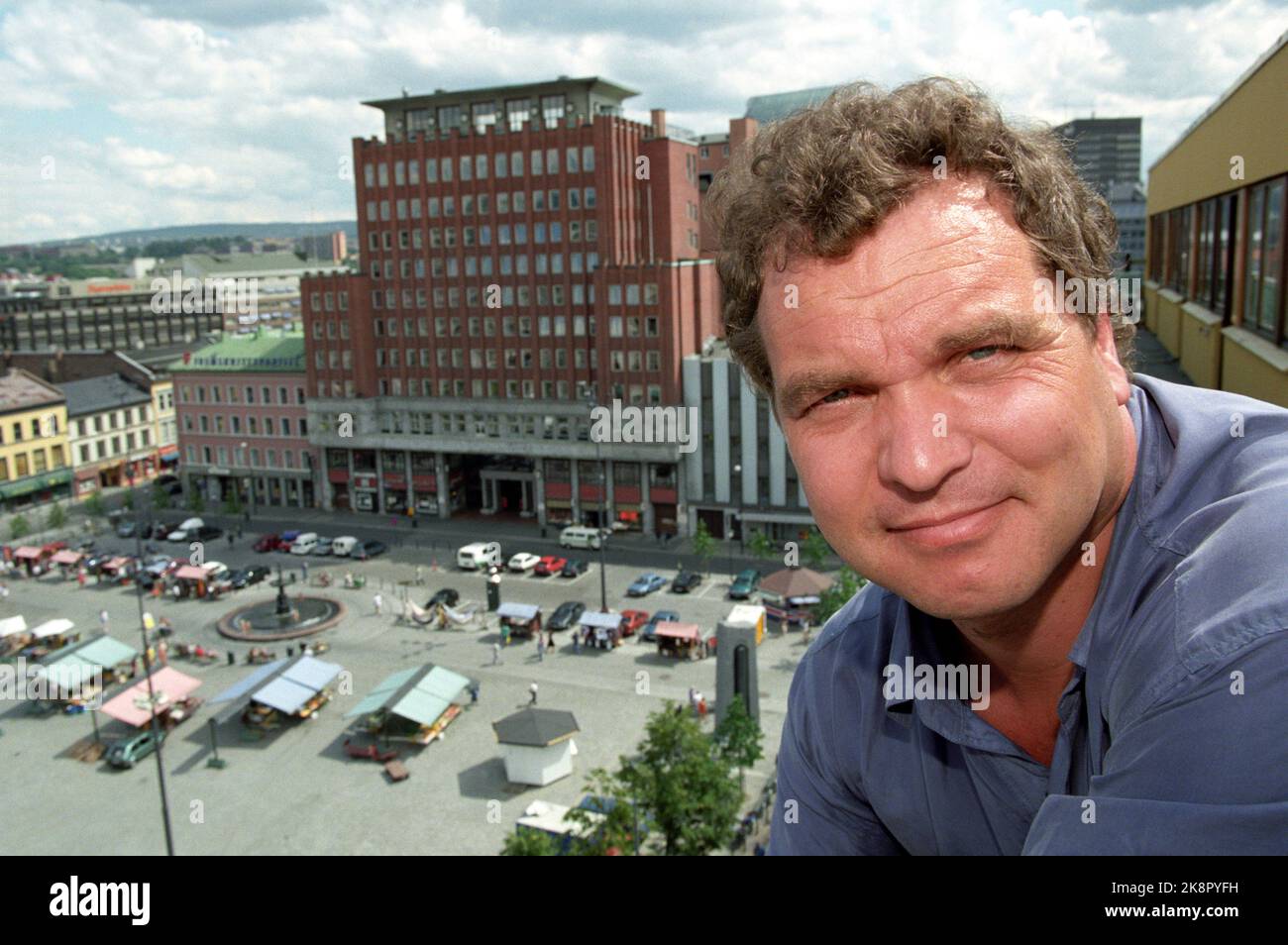 Oslo 19970716 Storting representative and leader of the Left Lars ...