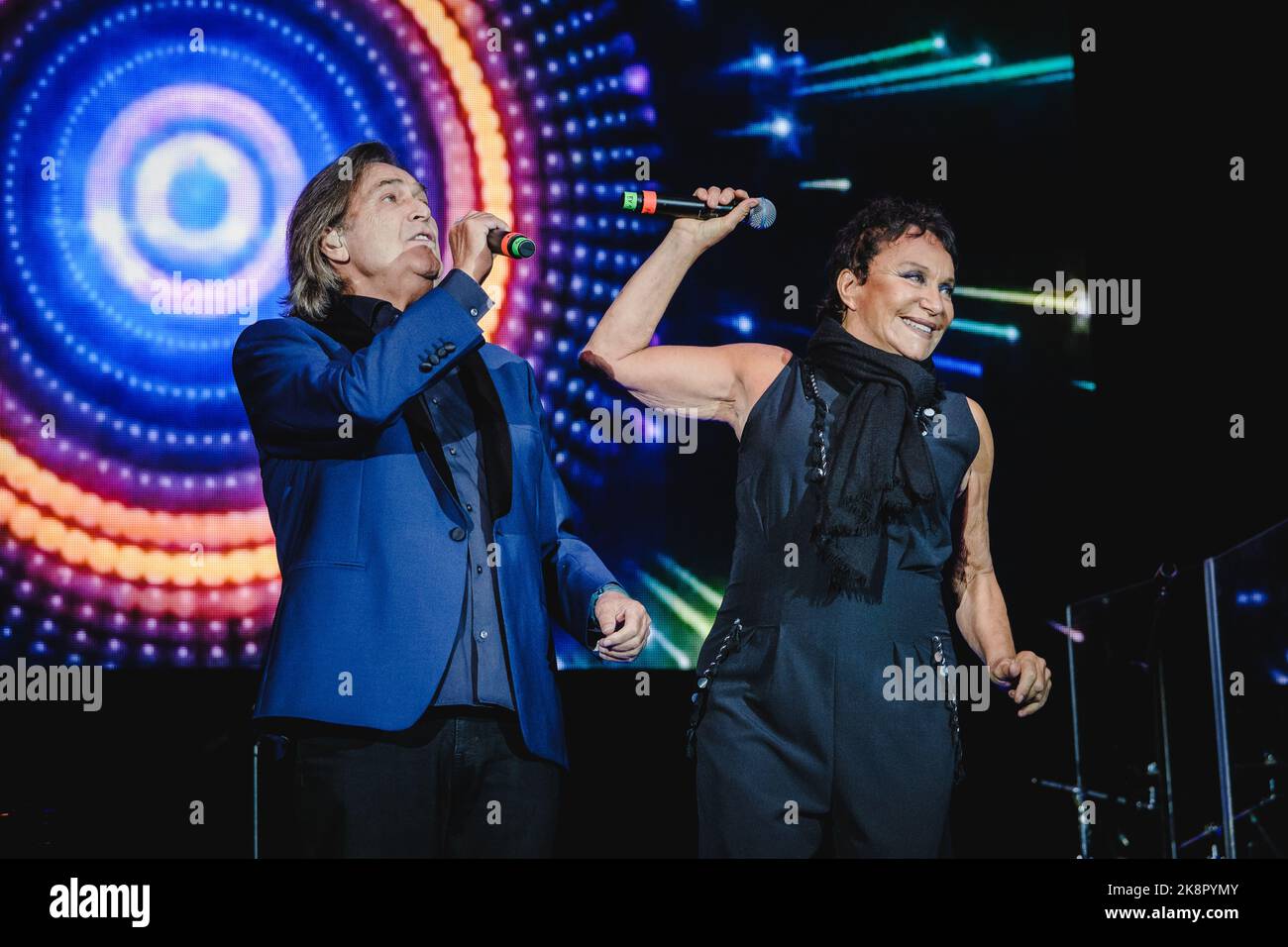 Zurich, Switzerland. 22nd, October 2022. The Italian pop duo Ricchi e ...