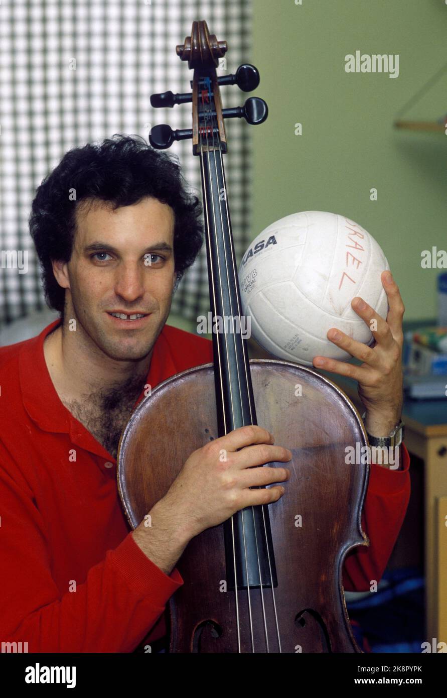 Israeli cello and volleyball player photo hi-res stock photography and ...