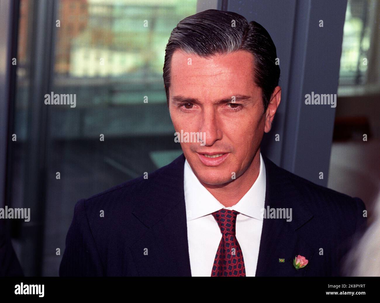 President Fernando Collor, Brazil. Photo; Morten Jonassen / NTB Stock ...