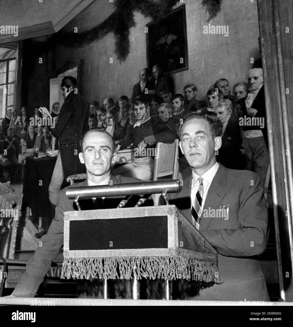 Oslo october 1961 for the first time after the war hi-res stock ...