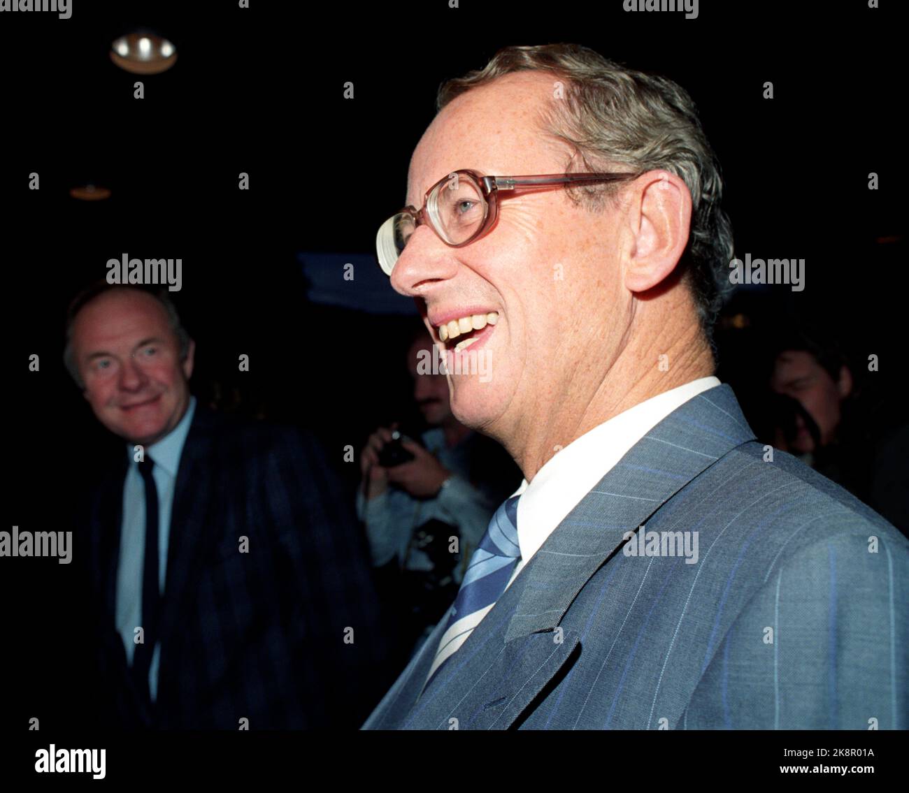 Storting elections 1989 ole kristen harborg hi-res stock photography ...