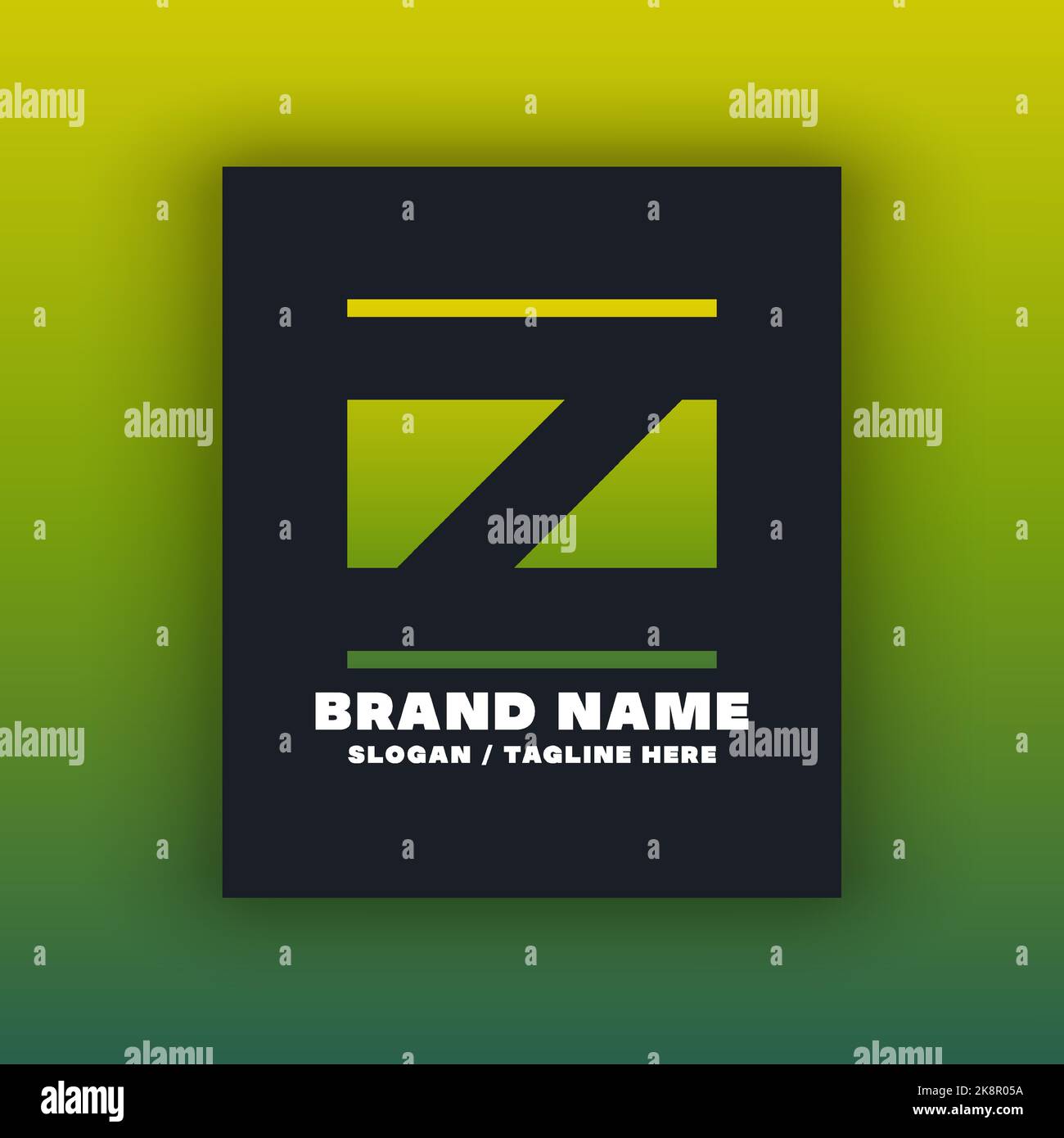 Letter Z logo design template. Editable, resizable, vector illustration ...