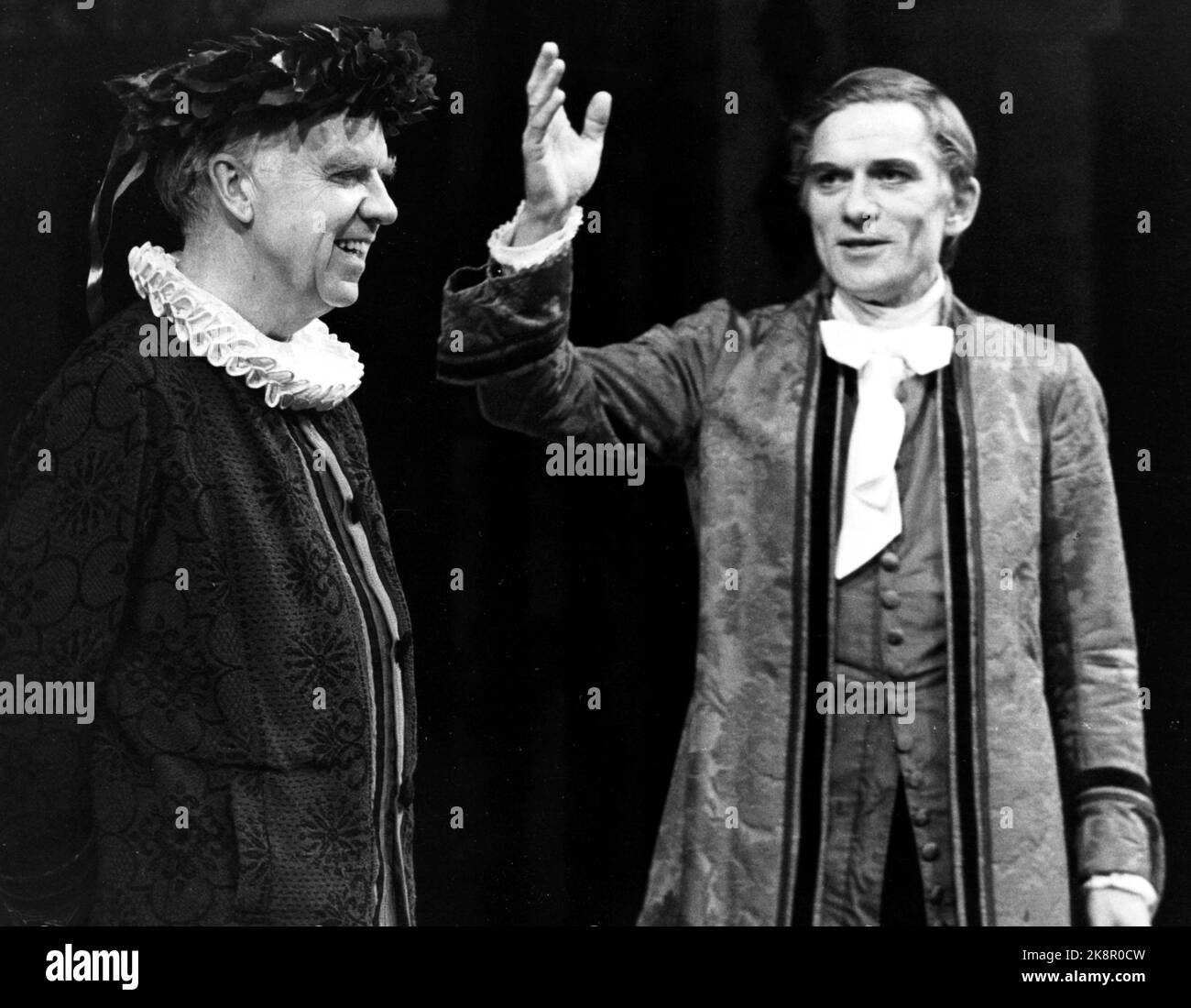 Oslo 19781117. Actor Henki Kolstad celebrates his 40th anniversary as ...