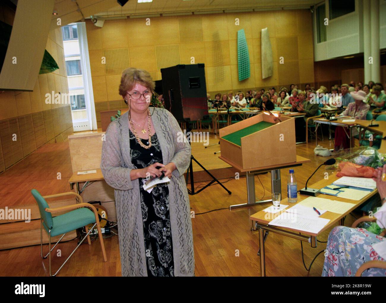 Oslo August 22, 1997. Head of the Equality Council Åse Klundelien at ...