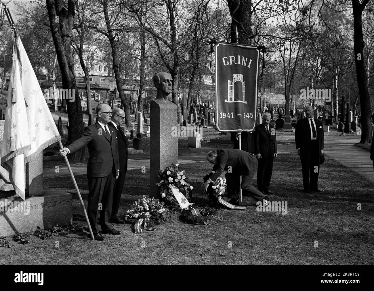 Grini 19650507 The 20th anniversary of the liberation of Norway is ...
