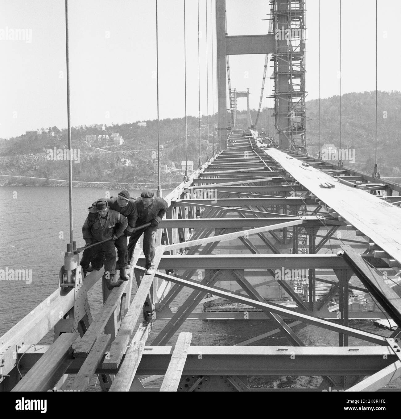 Kristiansand 19560609 The largest in Northern Europe The construction ...