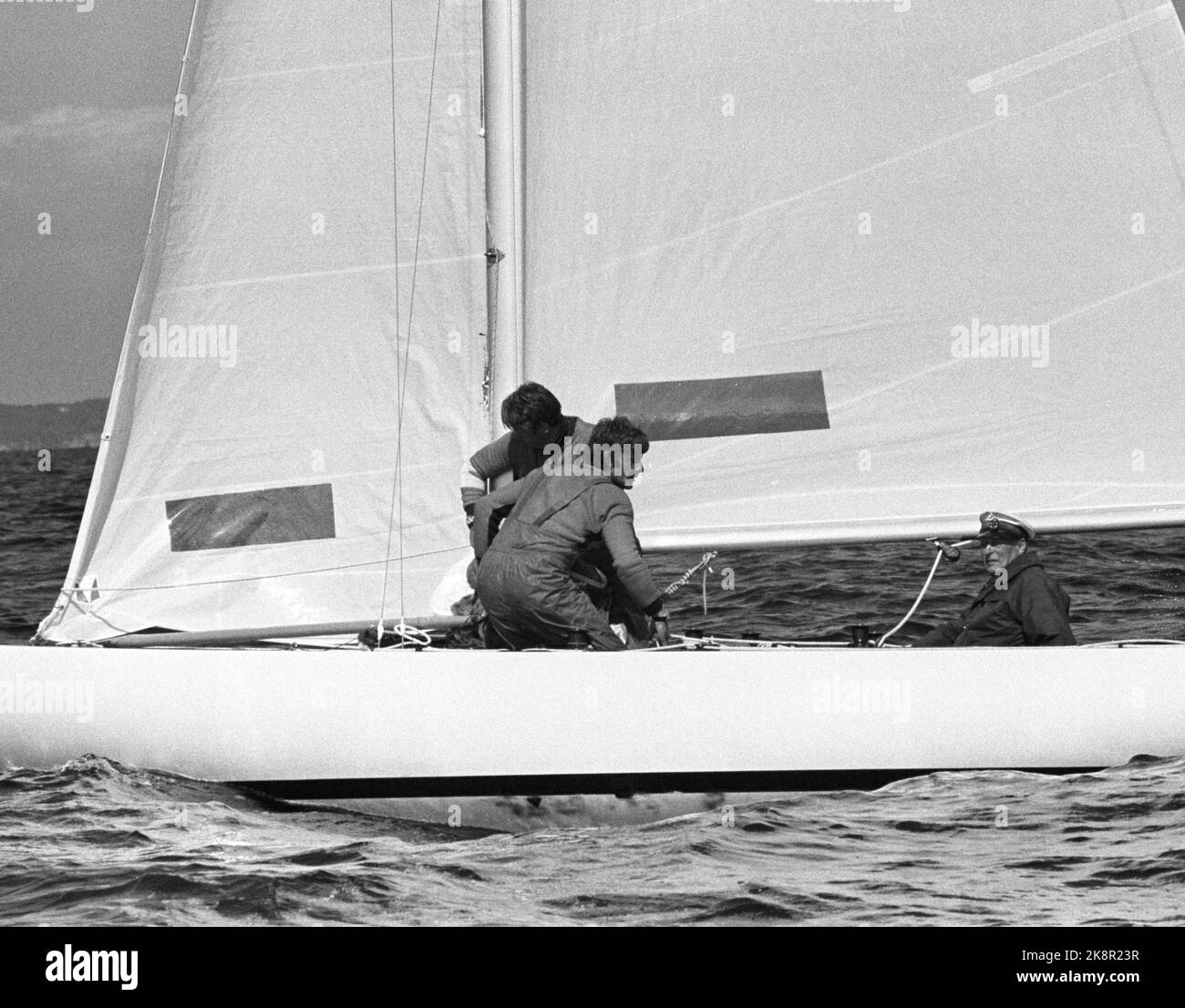 Svein hammerstad ntb ntb the norwegian royal house sailing Black and ...